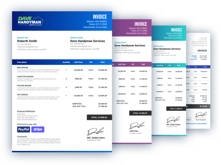Invoice Maker | Make Invoices for Free