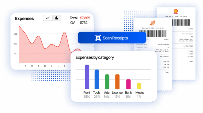 Receipt Scanner for Small Businesses & Blue Collar Workers
