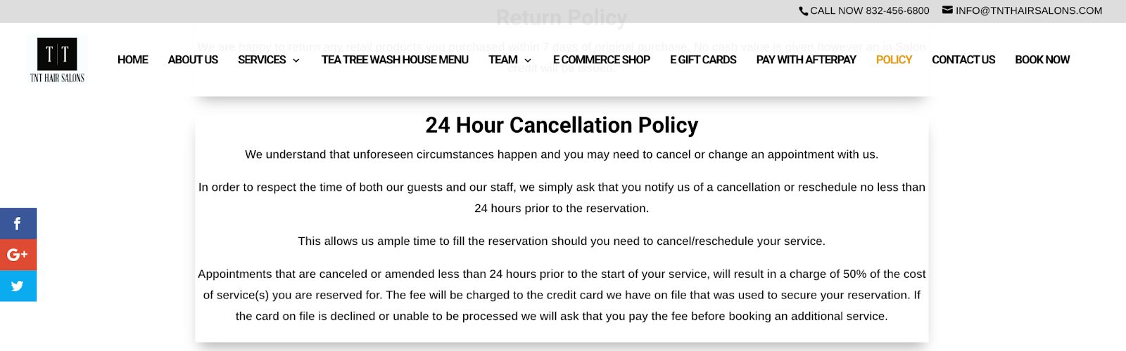 Cancellation Policy: Templates To Create Your Own (12 Examples ...